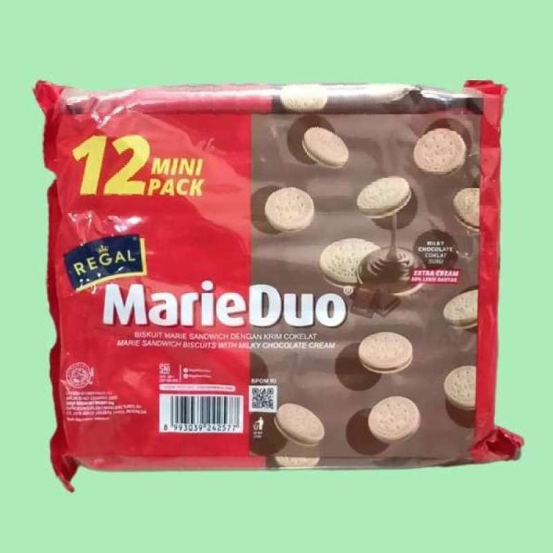 Jual REGAL Marie Duo Coklat [12 pcs/20 g] di Seller Juan Jaya Shopp ...