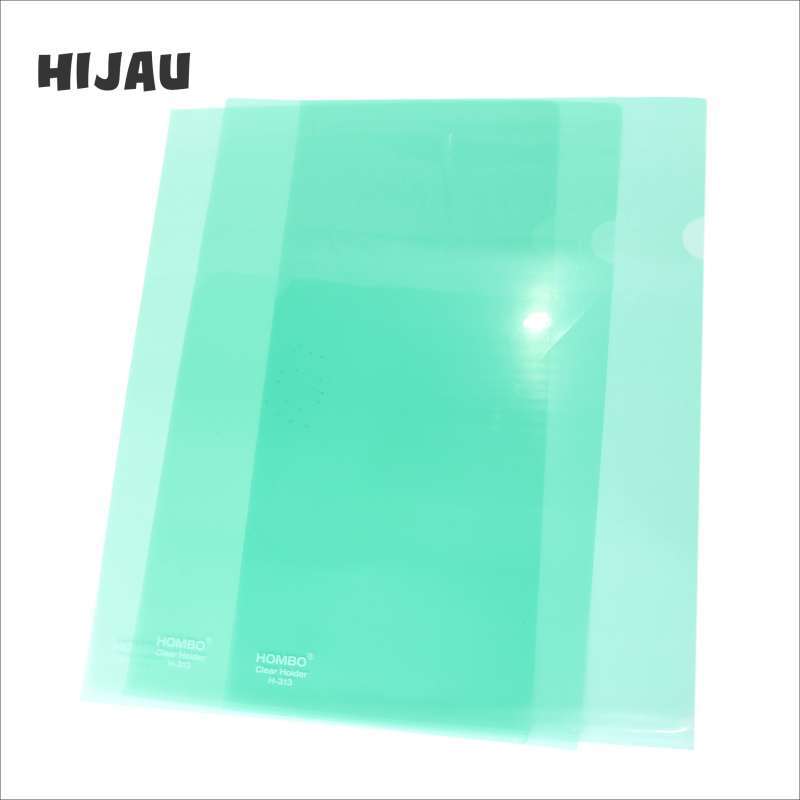 Jual Map Plastik / Map File / Map L Bening Full Color Ukuran F4 - HIJAU ...