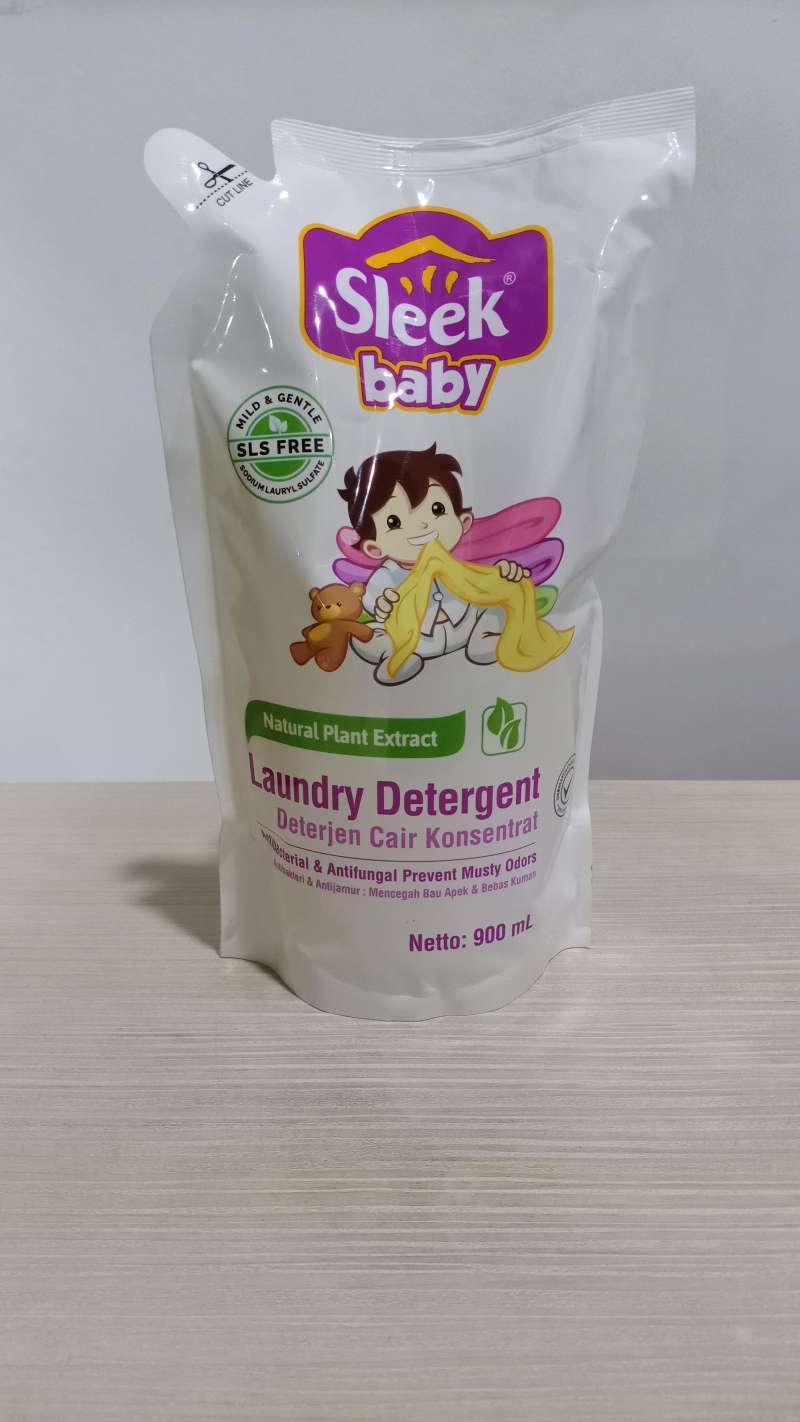 Promo SLEEK BABY LAUNDRY DETERGENT DETERJEN CAIR 900ML 900 ML Diskon 17 ...