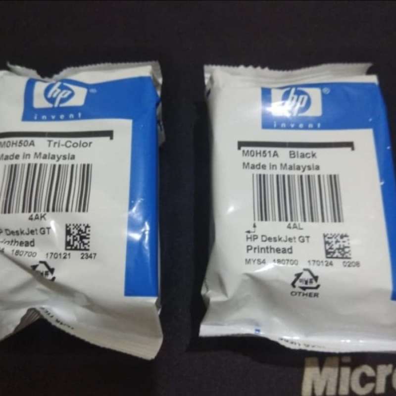 Jual Paket Printhead Gt Moh51a Black + Gt Moh50a Color (losepack ...