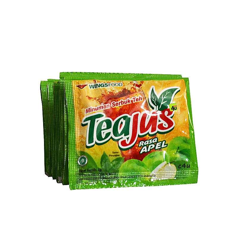 Jual Teajus Minuman Serbuk Teh Rasa APEL [10 sachet] di Seller Vivflo ...