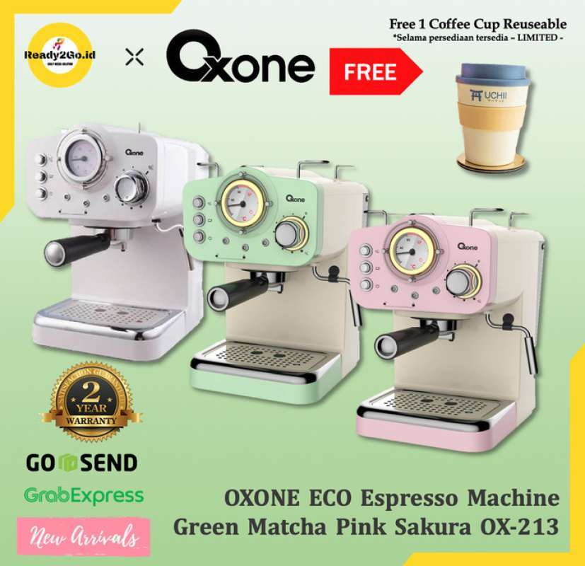 Promo OXONE ECO ESPRESSO MACHINE OX-213 Mesin Kopi OX213 coffee maker Diskon 50% di Seller AM ...