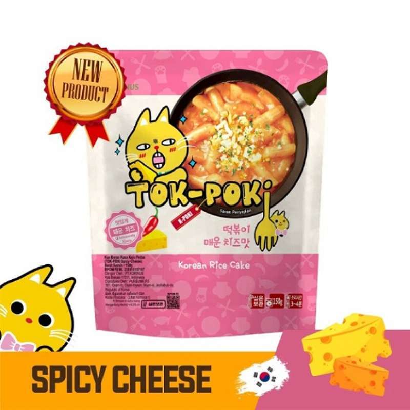 Jual Tok Poki Spicy Cheese (kue Beras) Di Seller Mollis Store ...