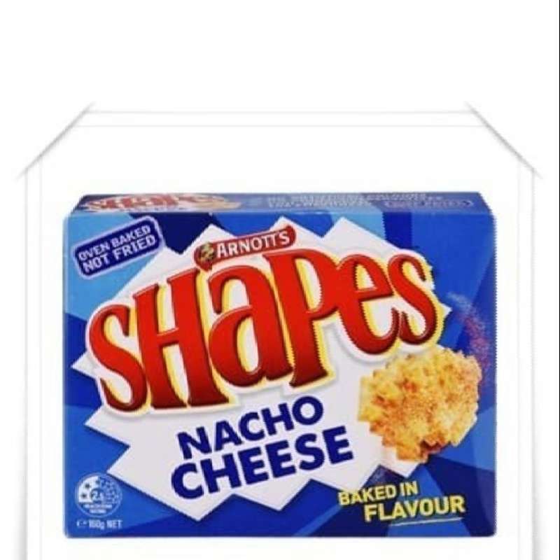 Jual Arnott's Shapes Original Biscuits Nacho Cheese 160g di Seller ...