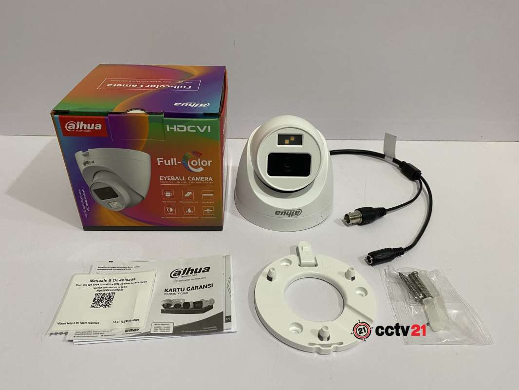 Jual CCTV DAHUA 5MP Indoor FULL COLOR Colorvu DH-HAC-T1A59P Promo 2 BNC ...