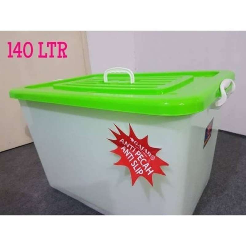 Jual Box Container / Kotak Kontainer Plastik Serbaguna 140l Gojek Only ...