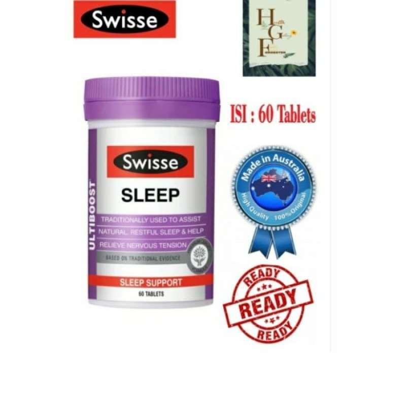 Promo Swisse Ultiboost Sleep 60 tablets Diskon 30% di Seller Sunbrink ...