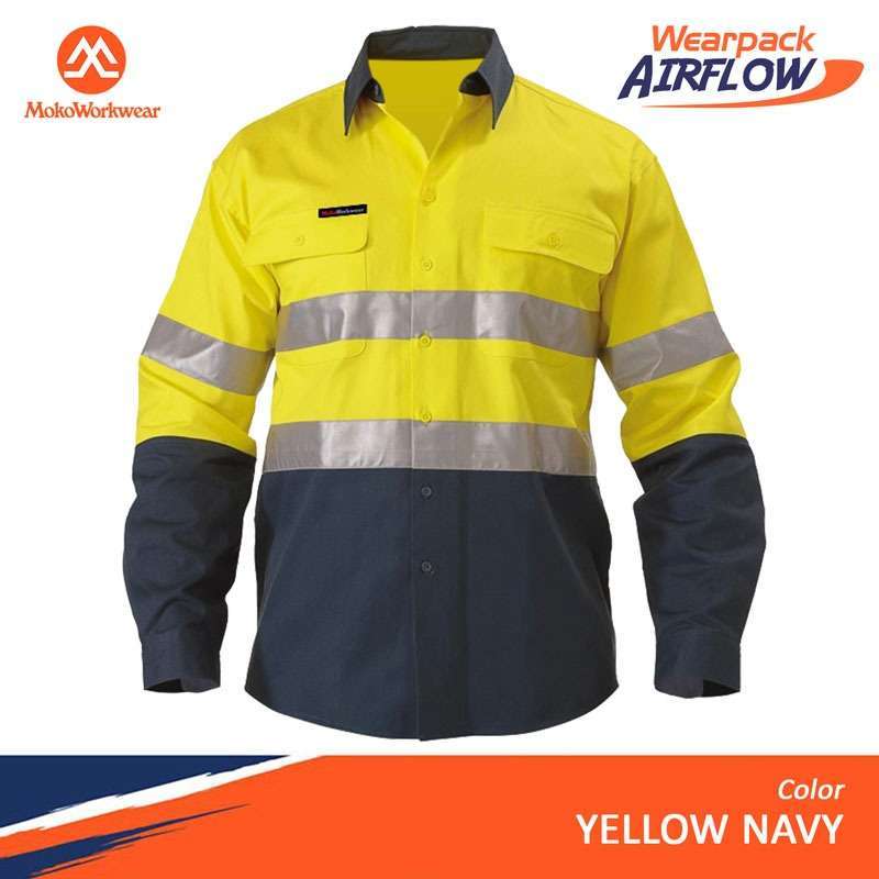 Promo Wearpack Safety Mokoworkwear Original Kuning Navy - Kuning Navy ...