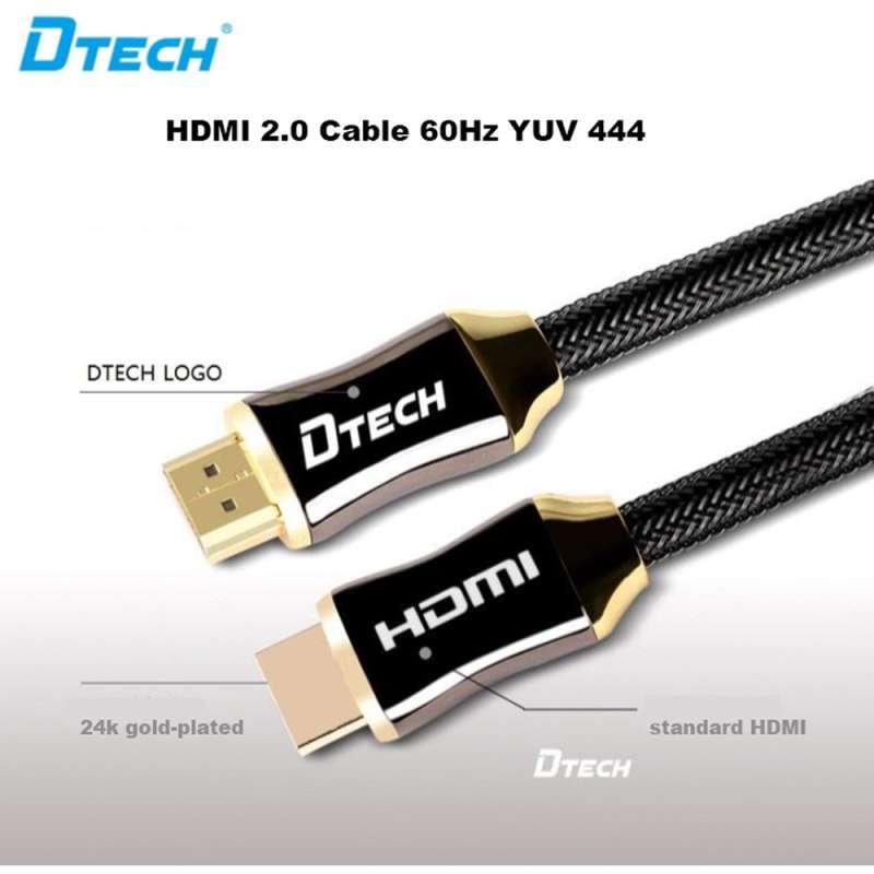 Jual Dtech Hdmi Cable Dt-h301 10 Meter 28awg Di Seller Pt. Graha Sumber ...