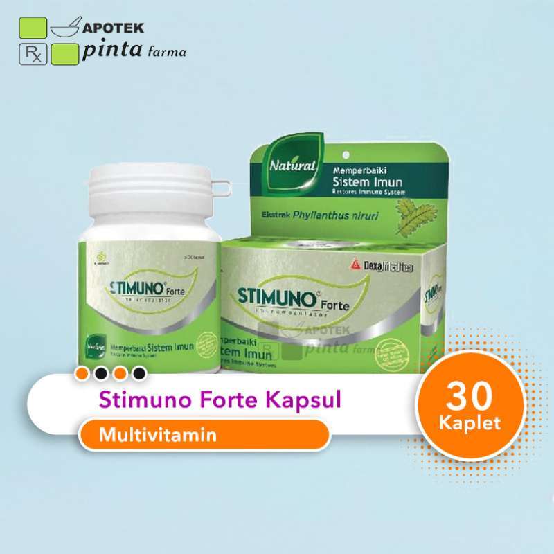 Promo Multivitamin Stimuno Forte 30 Kapsul Diskon 50% di Seller Jakarta ...