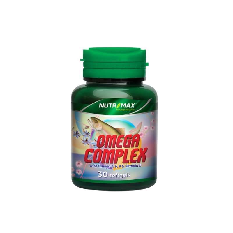 Promo NUTRIMAX Omega Complex Suplemen Kesehatan [30 Softgels] Diskon 35 ...