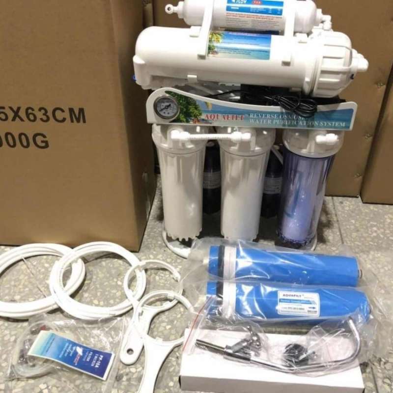 Jual Mesin RO 1000 Gpd Auto Flushing Filter air minum reverse osmosis 1000g di Seller Zeneyuka ...