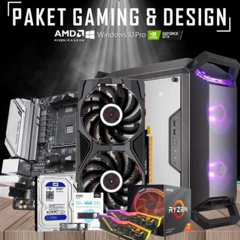 Jual Pc Game Itx - Amd Ryzen 7 3700x (rtx2060 Super) 16gb - Ssd 256gb ...