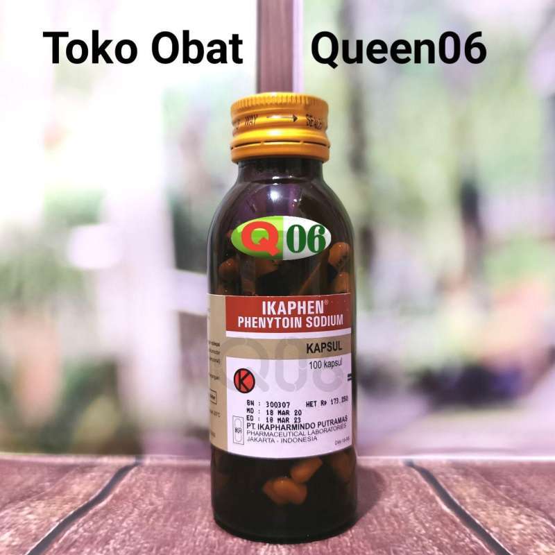 Promo Ikaphen Phenytoin Sodium Obat Kejang Epilepsi Saraf - Per Botol ...