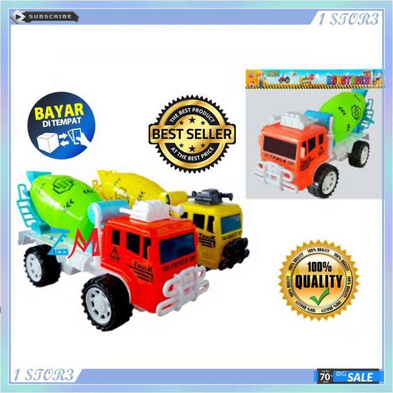 Jual Mainan Anak Mobil Truck Molen Konstruksi Ak 04 - Di Seller 1-store ...