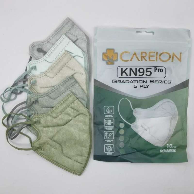 Jual King Masker Kn95 Mouson Pro Dan 5D Special Edition Pilihan Warna ...
