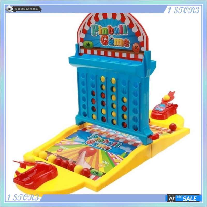 Promo Mainan Pinball Game Rainbow Mainan Edukasi Anak Yg3 - Diskon 23% ...