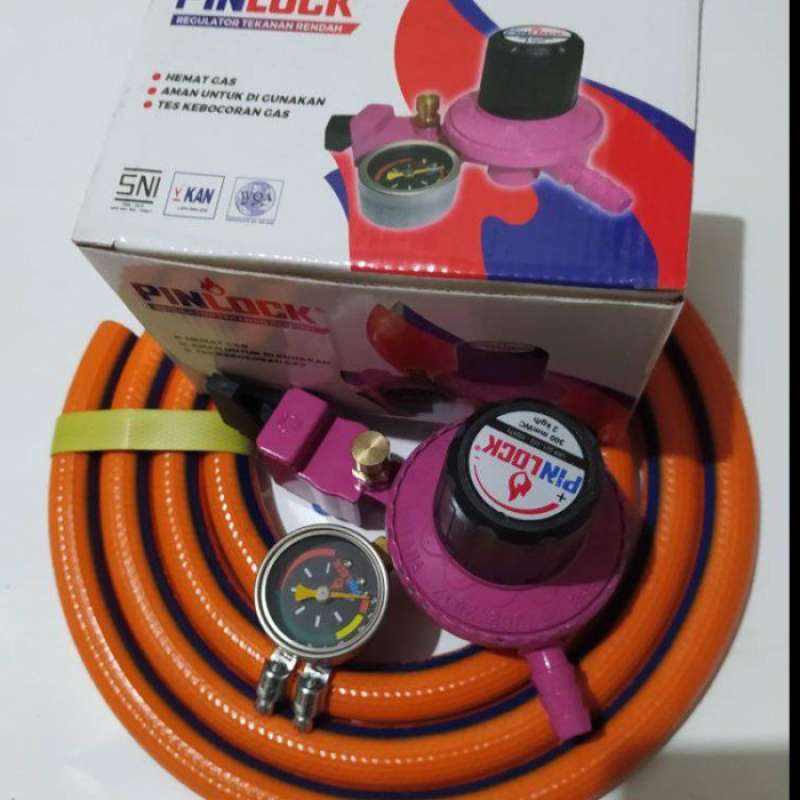 Promo Regulator Kopana Pertamina Pinlock P 888 Selang Gas Lpg 700 Psi Dn Diskon 33% di Seller ...