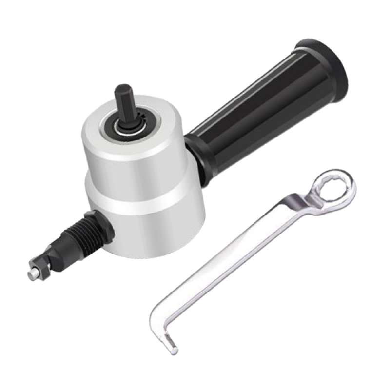 Jual Adjustable 360 Degree Dual Cutting Head Sheet Nibbler Saw Cutter ...
