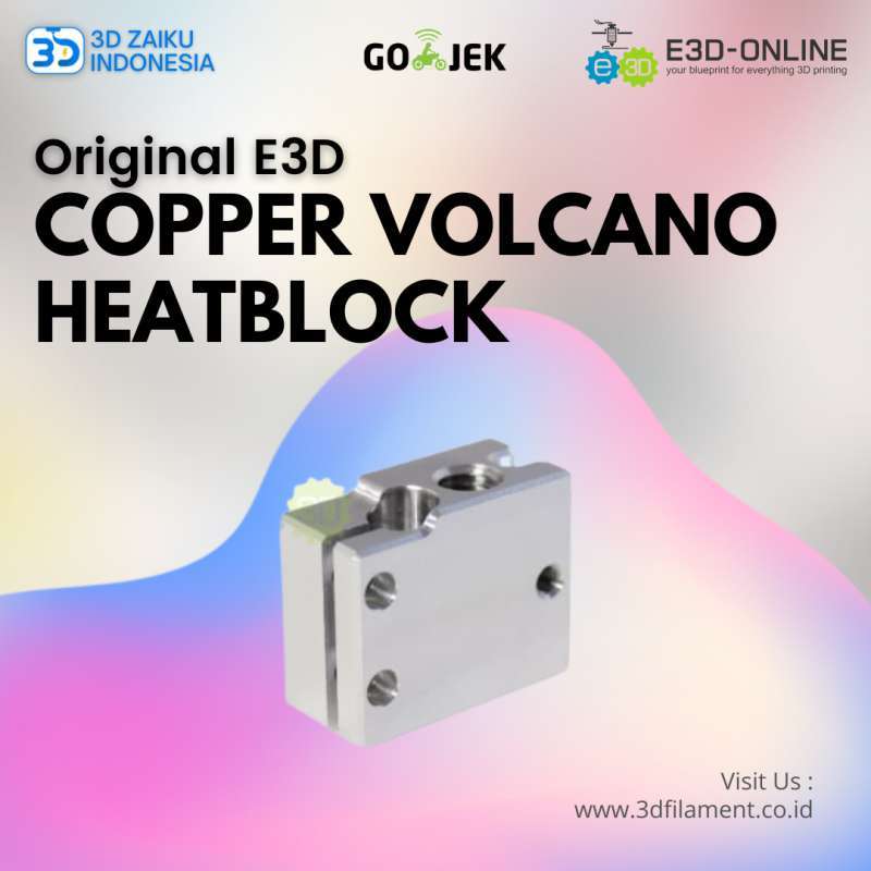 Jual Original E3d V6 Volcano Heater Block For Sensor Cartridges From Uk ...