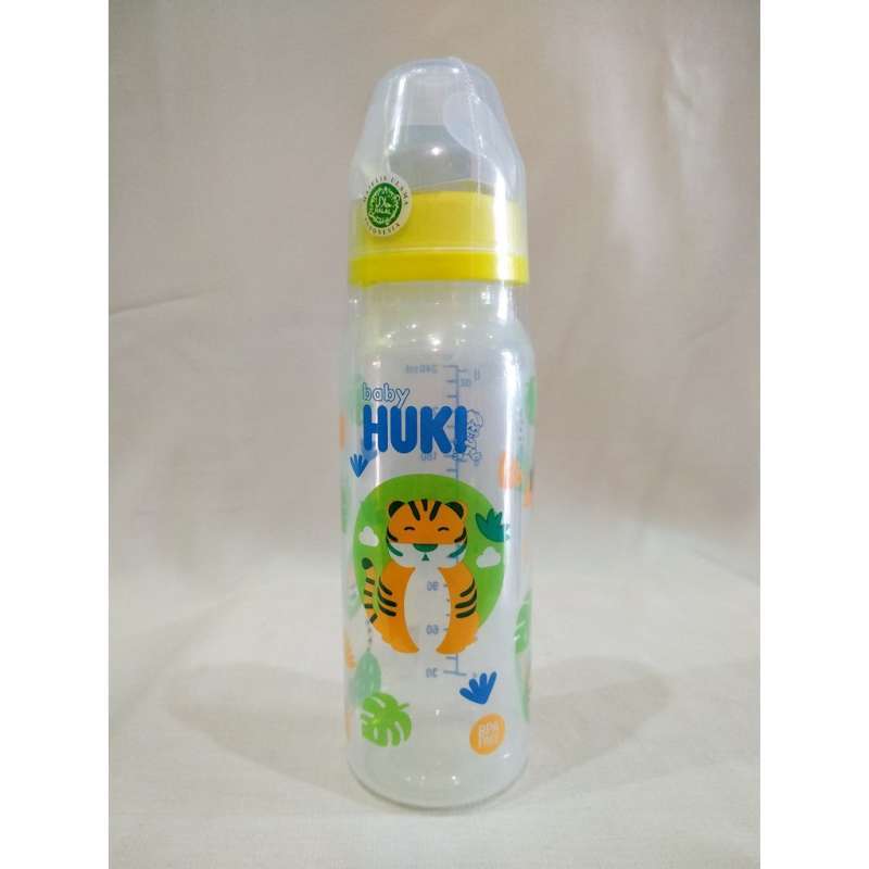 Promo Huki Botol Susu PP Dot Gepeng [240 mL] Diskon 20% di Seller ...