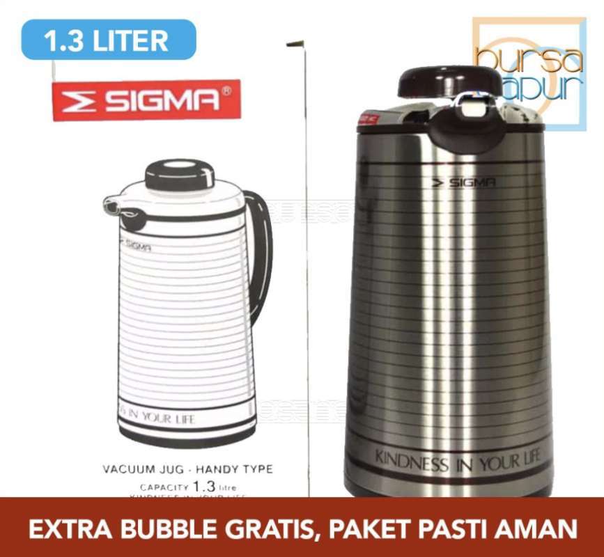 Jual Termos Air Panas SIGMA / 1.3 L di Seller SMART KITCHENWARE - Kebon ...