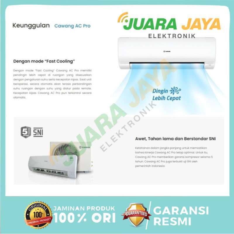 Promo CAWANG AC SPLIT 1/2 PK BY PANASONIC MANUFACTURING EP/EU-SN5SGM ...