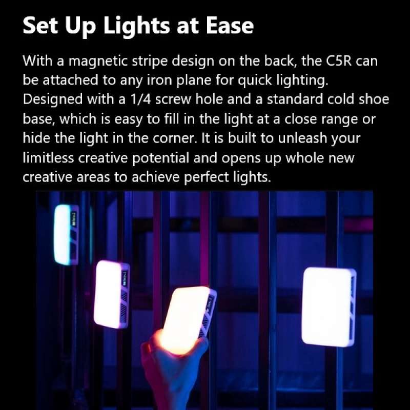 Jual Godox C5r Knowled Rgb Creative Led Light Rgbww Di Seller Storepediaaa - Sukabumi Utara ...