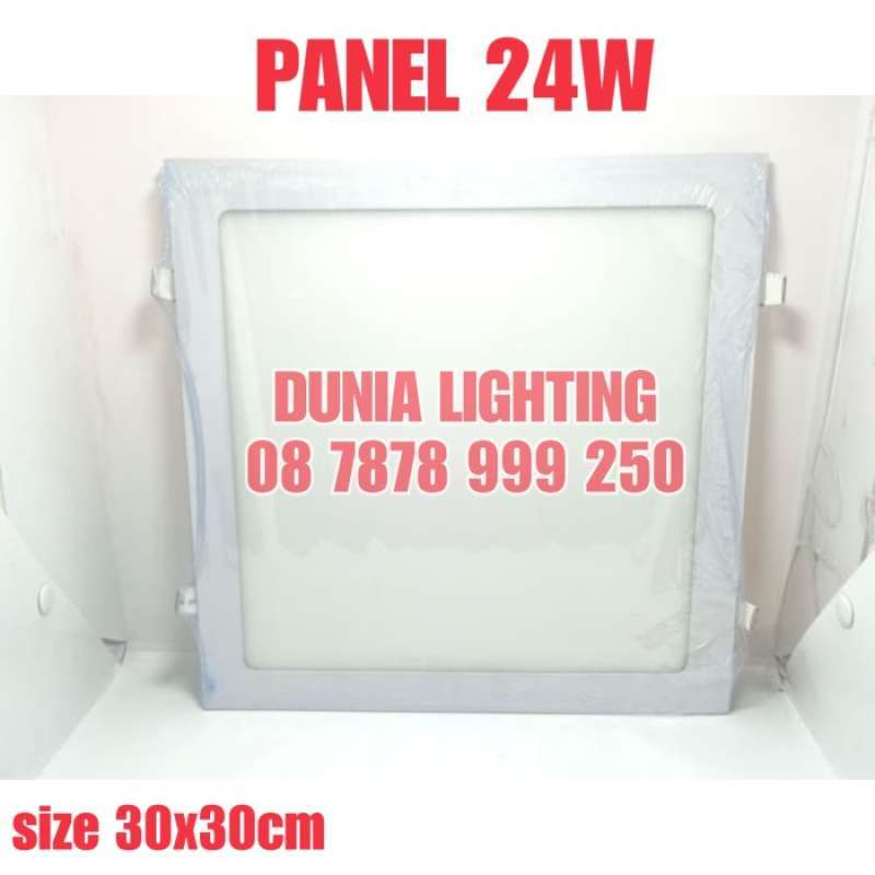 Jual Lampu Downlight Panel Led 24watt 24w 30x30cm 30 X 30 Cm 24 Watt Di ...