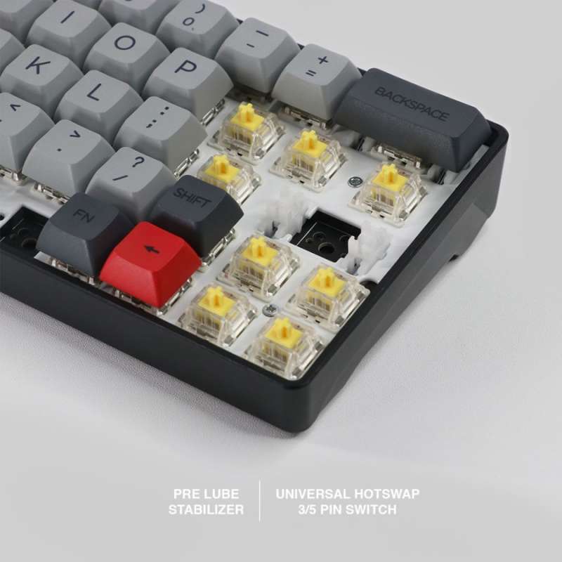 Jual Rexus Daxa M64 60% Classic Rgb Hotswap Mechanical Gaming Keyboard ...