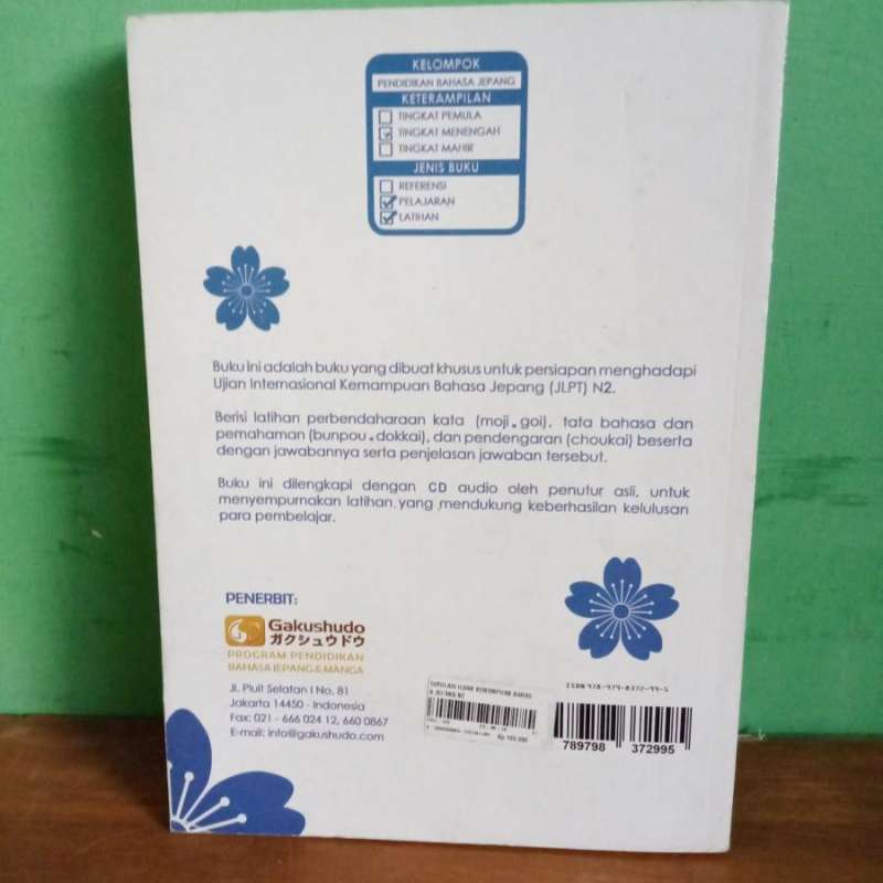 Jual Buku Simulasi Ujian Kemampuan Bahasa Jepang Metode Gakushudo N2 ... Jual Buku Simulasi Ujian Kemampuan Bahasa Jepang Metode Gakushudo N2 ...