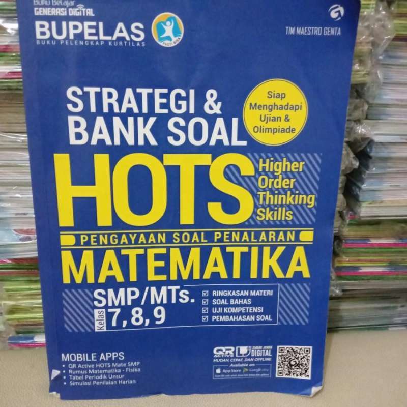 Jual BUKU STRATEGI & BANK SOAL HOTS PENGAYAAN SOAL PENALARAN MATEMATIKA ... Jual BUKU STRATEGI & BANK SOAL HOTS PENGAYAAN SOAL PENALARAN MATEMATIKA ...