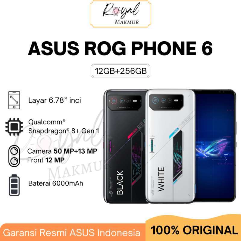 Jual Asus ROG Phone 6 12/256 GB - Garansi Resmi Asus Indonesia di ...