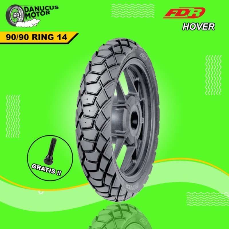 Promo BAN MOTOR TUBELESS FDR HOVER MOTOR MATIC 90/90 RING 14 Diskon 31% ...