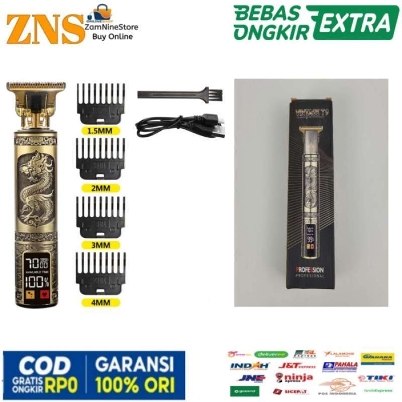 Jual Vintage Alat Cukur Elektrik Hair Clipper Trimmer Model Dragon - T9 di Seller Meepo Store ...