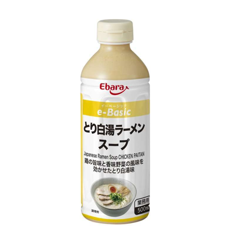 Jual Ebara E-Basic Tori Chicken Paitan Ramen Soup [500 mL] di Seller Papaya Fresh Gallery ...