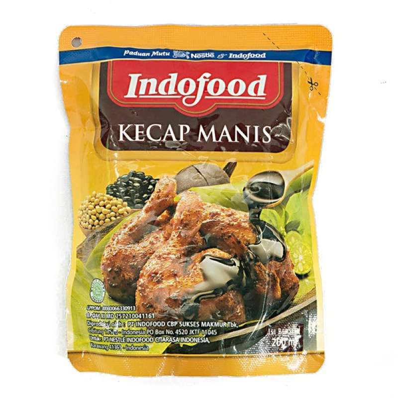 Jual INDOFOOD Kecap Manis 200ml - Sweet Soy Sauce - Kemasan Pouch ...