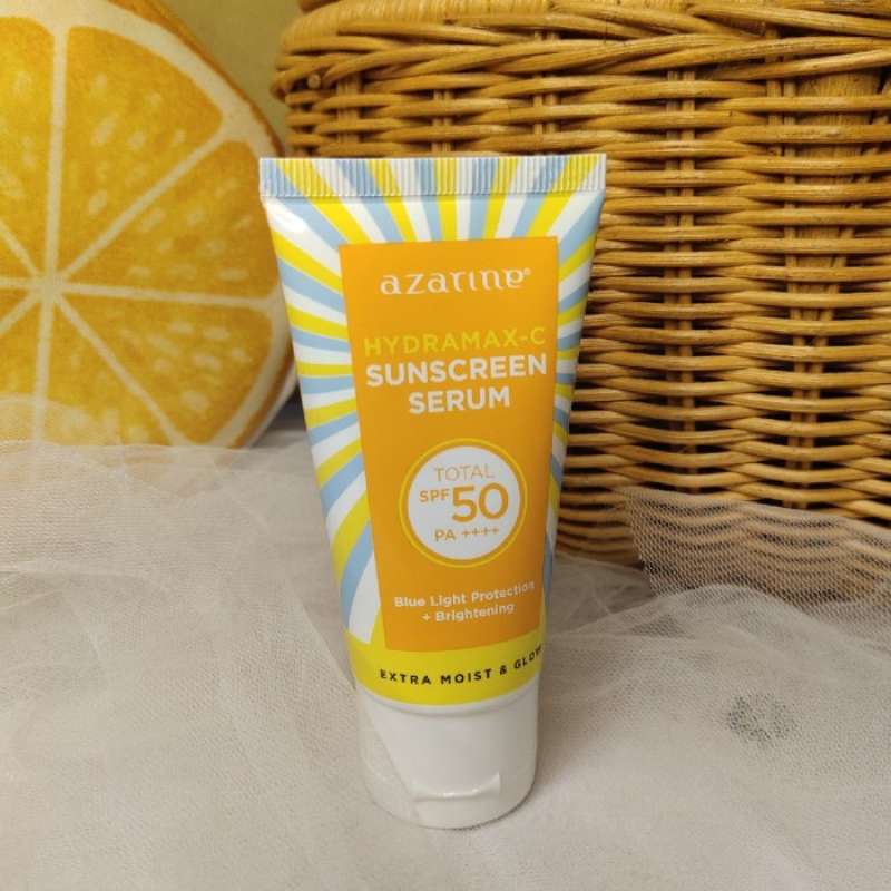 Jual Azarine Hydramax-C Sunscreen Serum Spf 50 Pa++++ 40 Ml di Seller ...