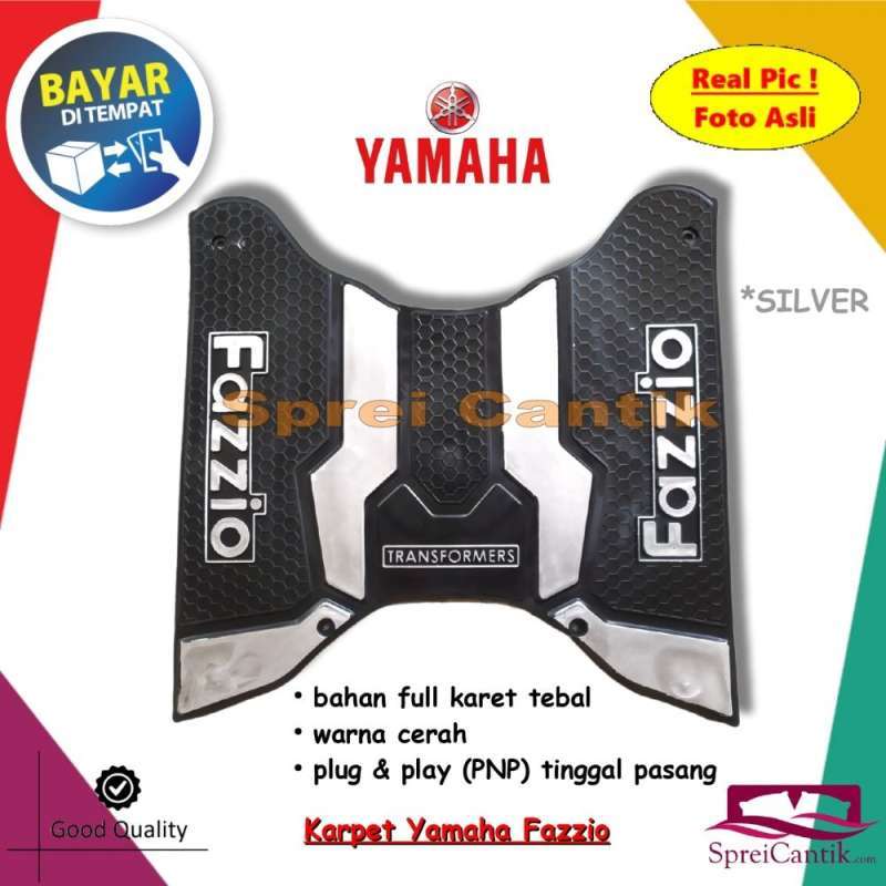 Promo Karpet Yamaha Fazzio - Alas Pijakan Kaki Variasi Motor Fazio ...