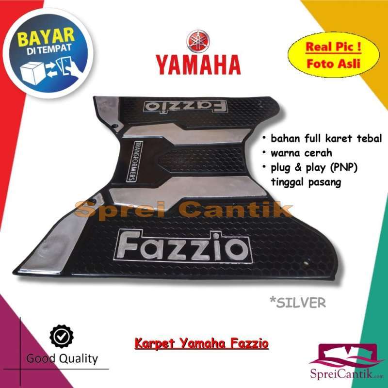 Promo Karpet Yamaha Fazzio - Alas Pijakan Kaki Variasi Motor Fazio ...