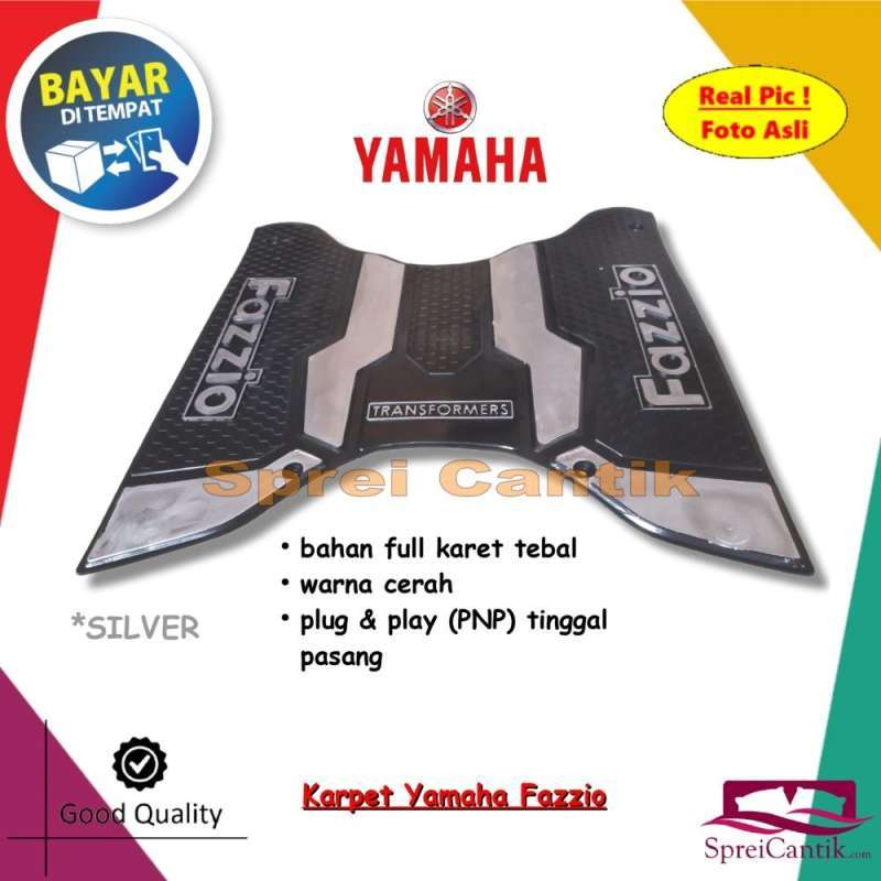 Promo Karpet Yamaha Fazzio - Alas Pijakan Kaki Variasi Motor Fazio ...