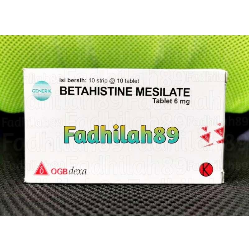 Promo Betahistine 6 Mg Box (100 Tablet) ORIGINAL Diskon 67% di Seller ...