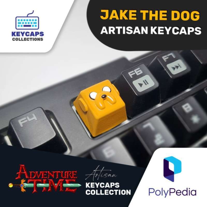 Promo JAKE Adventure Time Artisan Keycaps Diskon 50% di Seller Erlangga ...