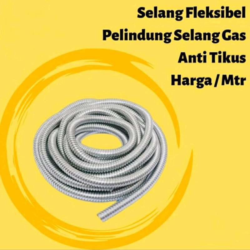 Promo Selang Flexible Gas Pelindung Selang Gas Spiral Selongsong Selang ...