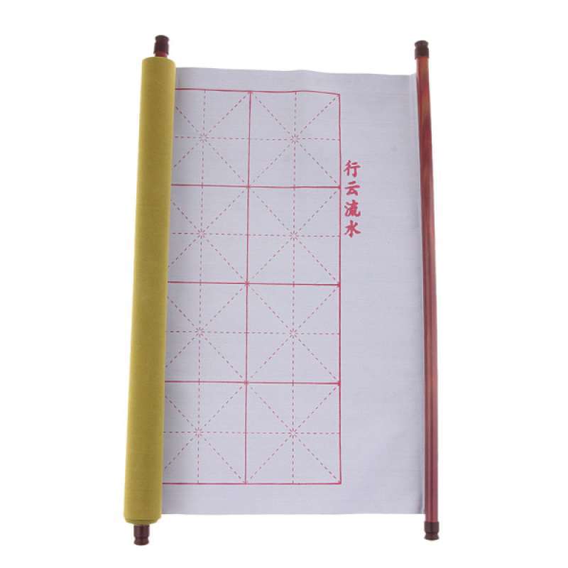 Jual Chinese Writing Magic Cloth Water Write Fabric Practicing Paper ...