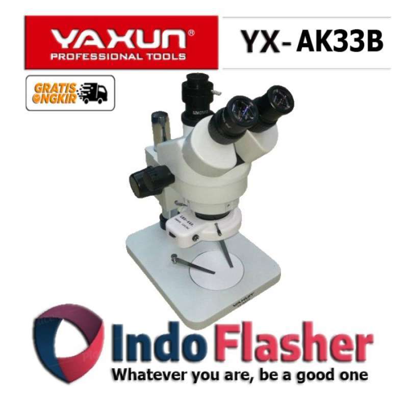 Jual Yaxun AK33B Microscope Trinocular Microscope Digital Microscope HP ...