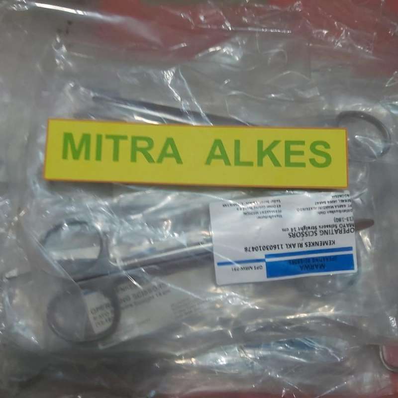 Jual Gunting Mayo Lurus 14cm. Mayo Scissors Straighr 14 Cm. Gunting Iud ...