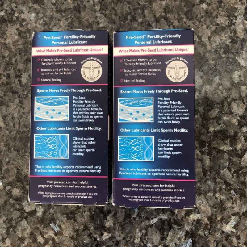 Promo Pre-seed Personal Fertility Lubricant 1.4 Oz Pre Seed Preseed ...