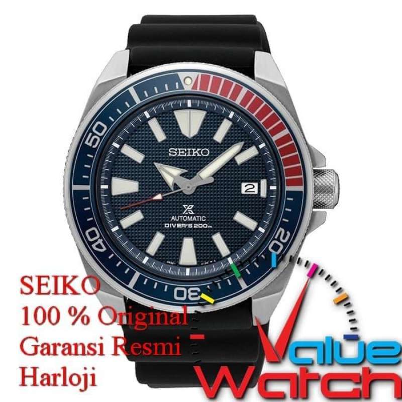 Jual Jam Tangan Pria Original Seiko Prospex Samurai Pepsi SRPB53 di ...