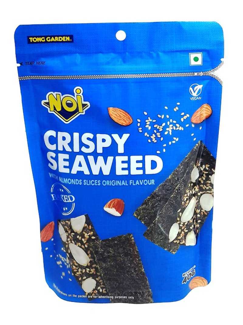 Jual Rumput Laut Noi Crispy Seaweed With Almond Slices 40gr Di Seller ...